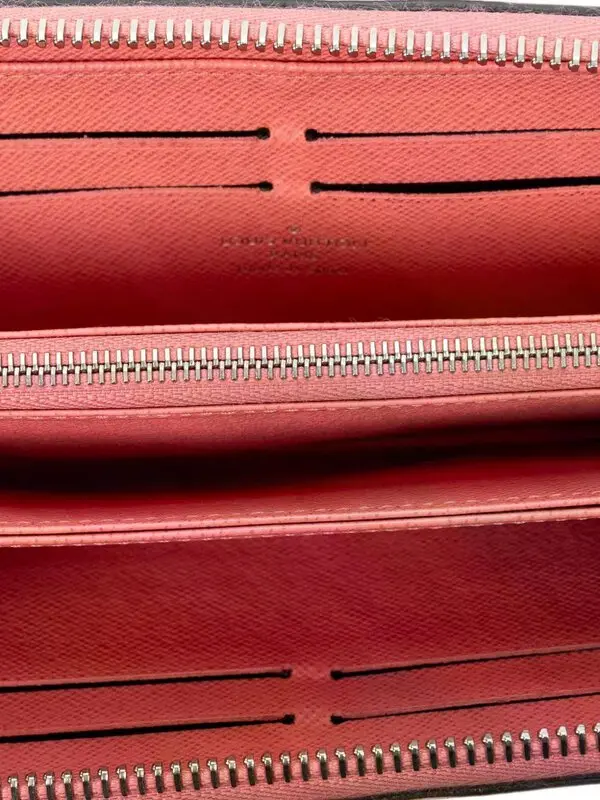 LOUIS VUITTON Zippy Épi Wallet - Orange