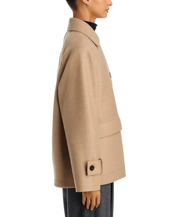 Harris Wharf London Raglan Wool Jacket