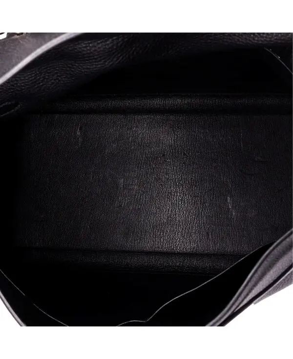 Hermès Kelly 35 Handbag Black Togo With Palladium Hardware