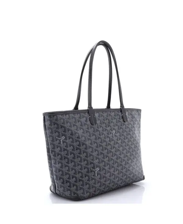 Goyard Pm Artois Tote Coated Canvas - Gray