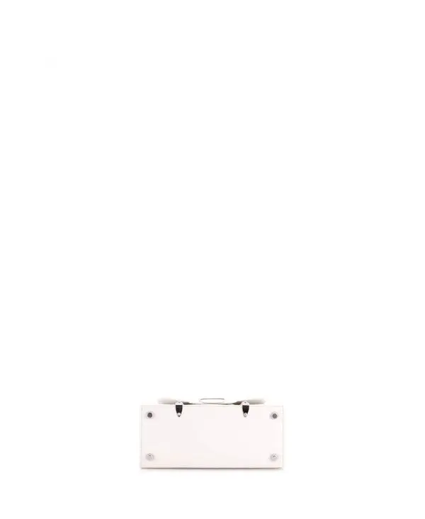 Goyard Structured Saigon Top Handle Bag Coated Canvas With Leather