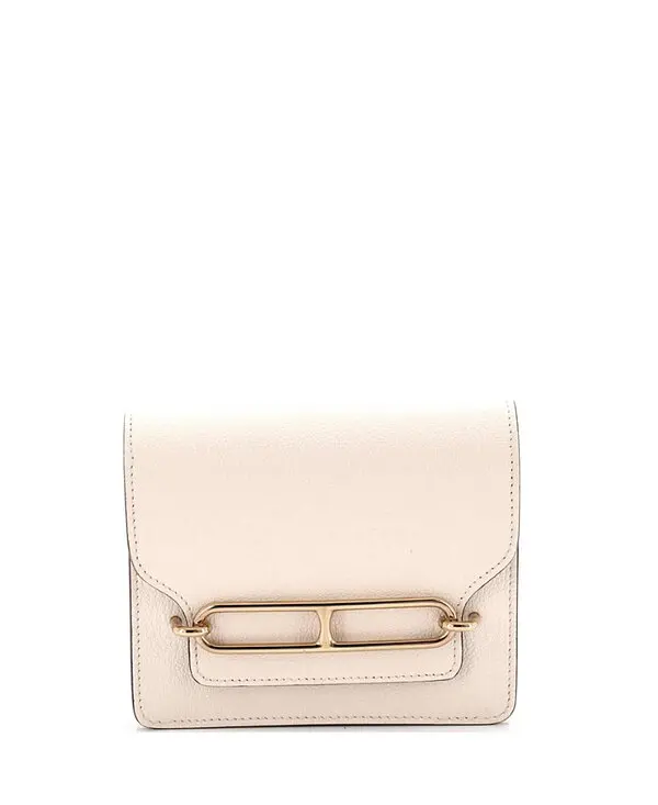 Hermès Roulis Slim Wallet Chevre Mysore - Neutral