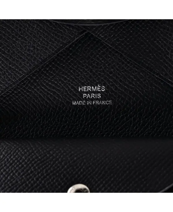 Hermès Calvi Duo Card Holder Epsom