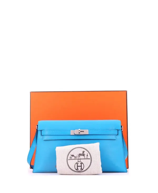 Hermès Kelly Elan Shoulder Bag Chevre Chamkila