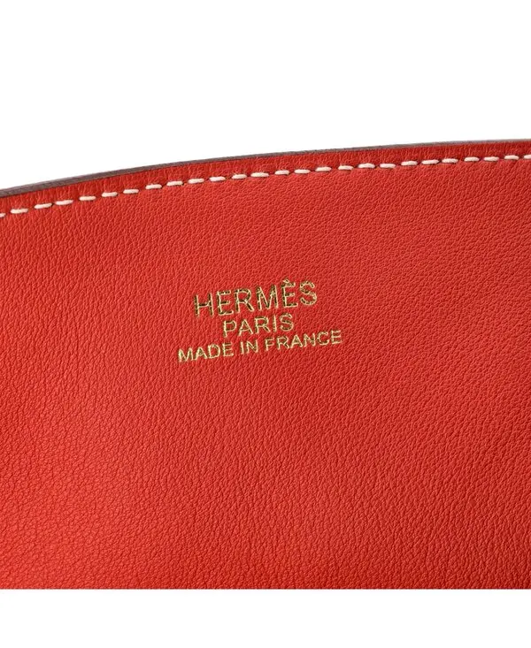 Hermès 45 Double Sens Tote Clemence And Swift