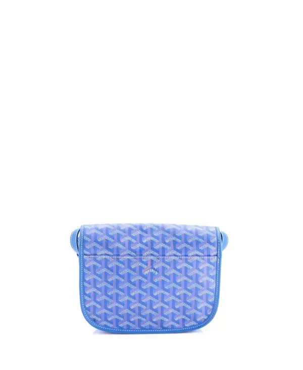 Goyard Pm Belvedere Messenger Bag Coated Canvas With Leather