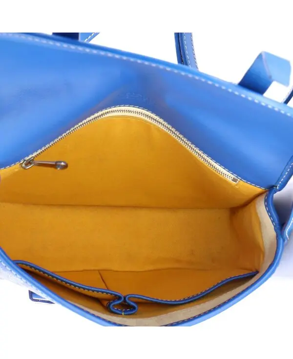 Goyard Pm Belvedere Messenger Bag Coated Canvas With Leather