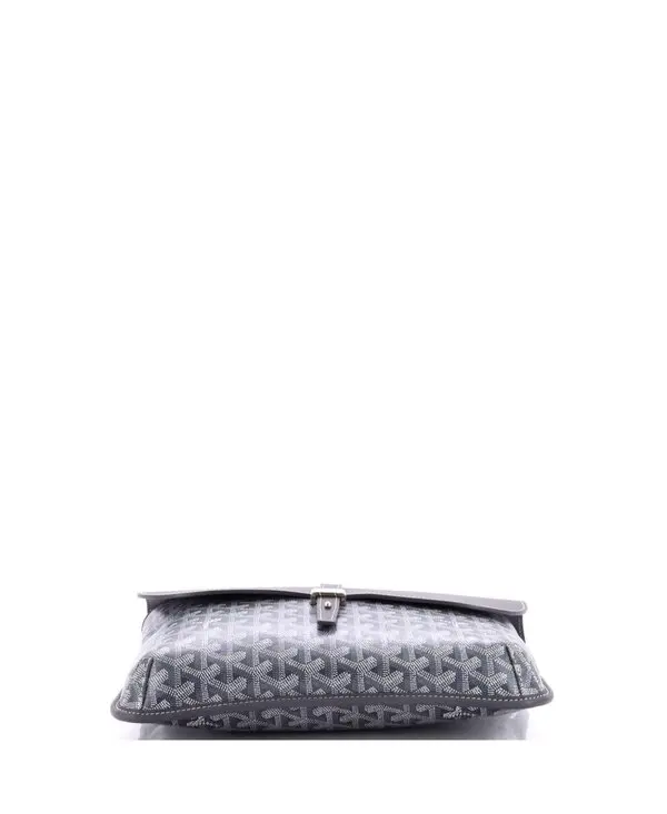 Goyard Coursier Messenger Bag Coated Canvas And Leather