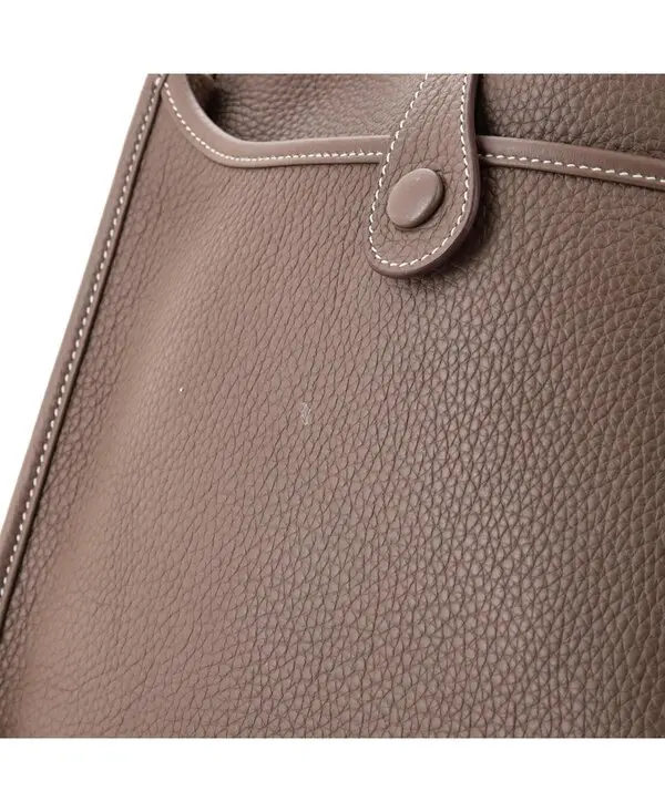 Hermès Pm Evelyne Bag Gen Iii Clemence - Gray