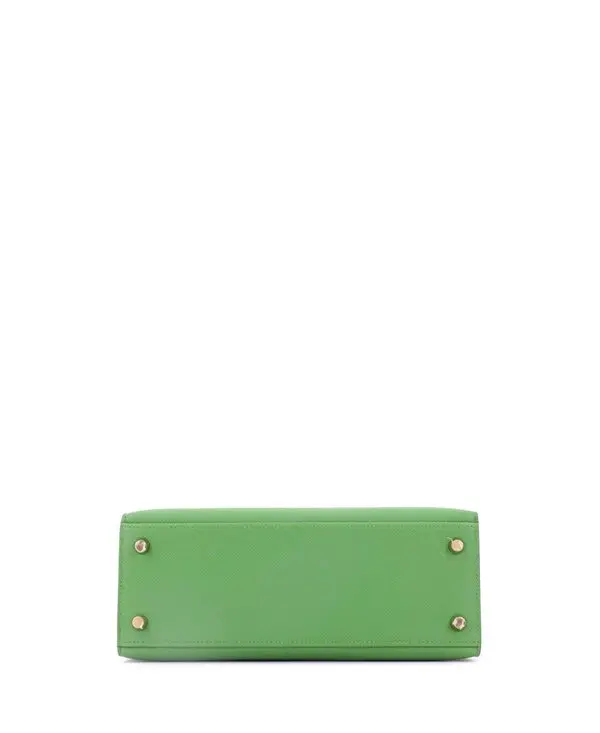 Hermès Kelly 25 Handbag Green Epsom With Gold Hardware