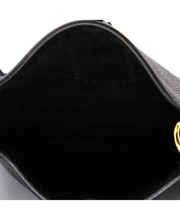 Hermès Tpm Evelyne Bag Gen Iii Clemence - Black