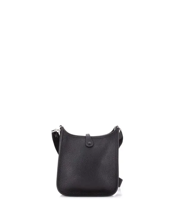 Hermès Tpm Evelyne Bag Gen Iii Clemence - Black