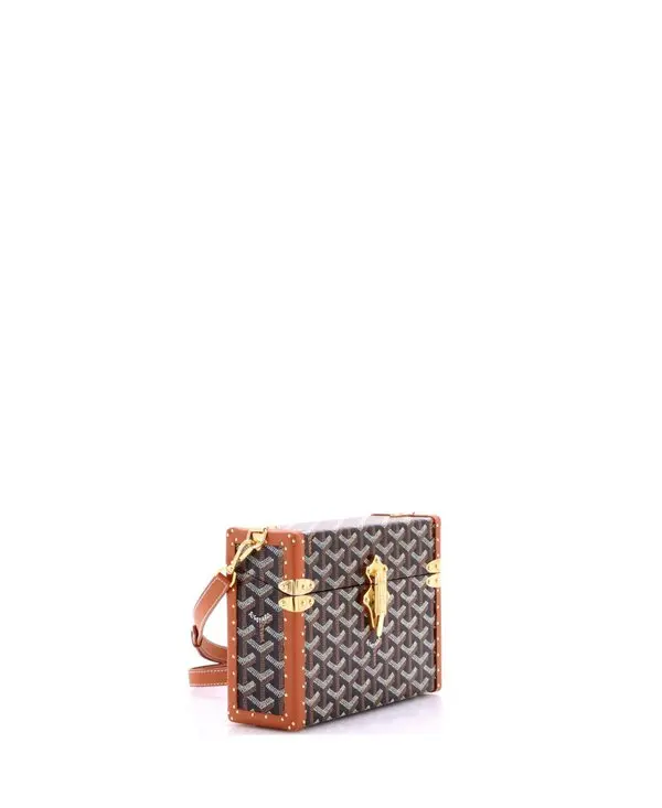 Goyard Pm Cassette Trunk Shoulder Bag Coated Canvas
