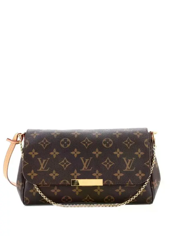 LOUIS VUITTON Favorite Handbag Monogram Canvas Mm Crossbody Bag - Brown
