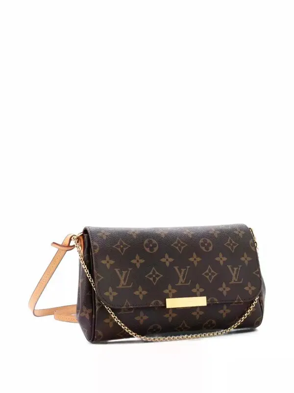 LOUIS VUITTON Favorite Handbag Monogram Canvas Mm Crossbody Bag - Brown