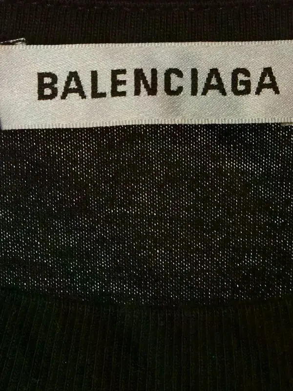 Balenciaga 2017 Printed Cotton T-shirt