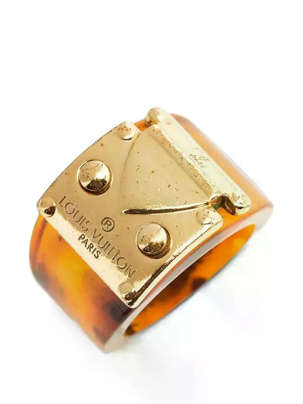 LOUIS VUITTON Lock-it Ring - Gold