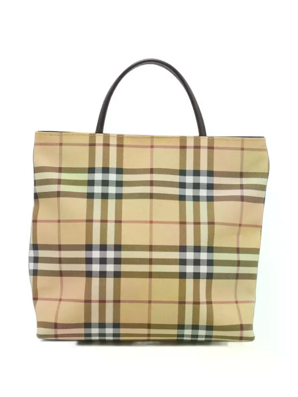 Burberry Nova Check Tote Bag
