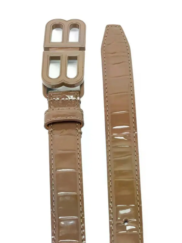 Balenciaga Bb Hourglass Buckle Belt