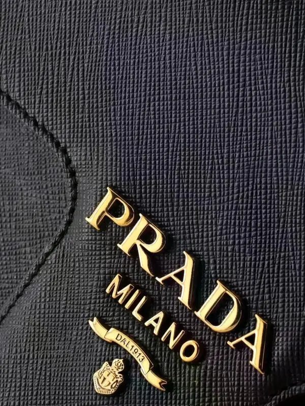 Prada Pattina Flap Shoulder Bag Saffiano Leather Small Crossbody Bag