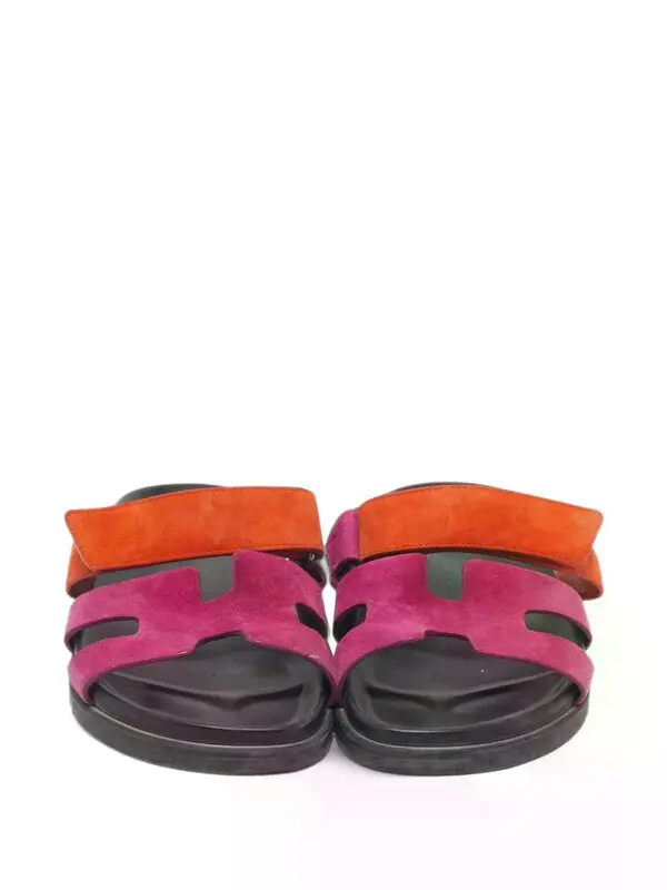 Hermès Chypre Suede Sandals