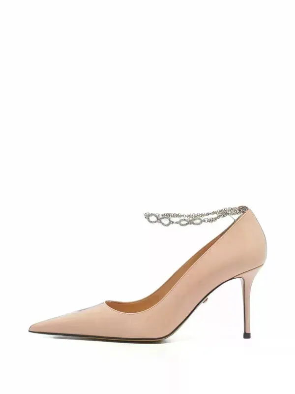 Mach & Mach Double Bow Pumps - Neutrals