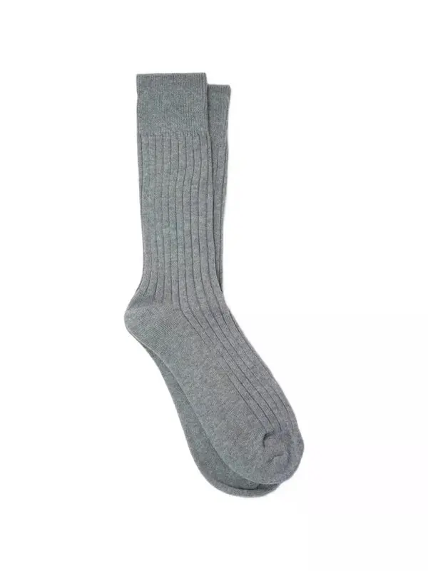 LADY WHITE CO. Lw-c Ribbed-knit Socks