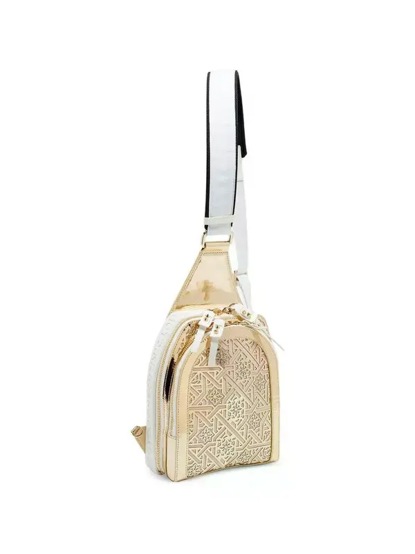 CHRISTIAN LOUBOUTIN Loubifunk Ramadan-edition Sling Bag - Gold