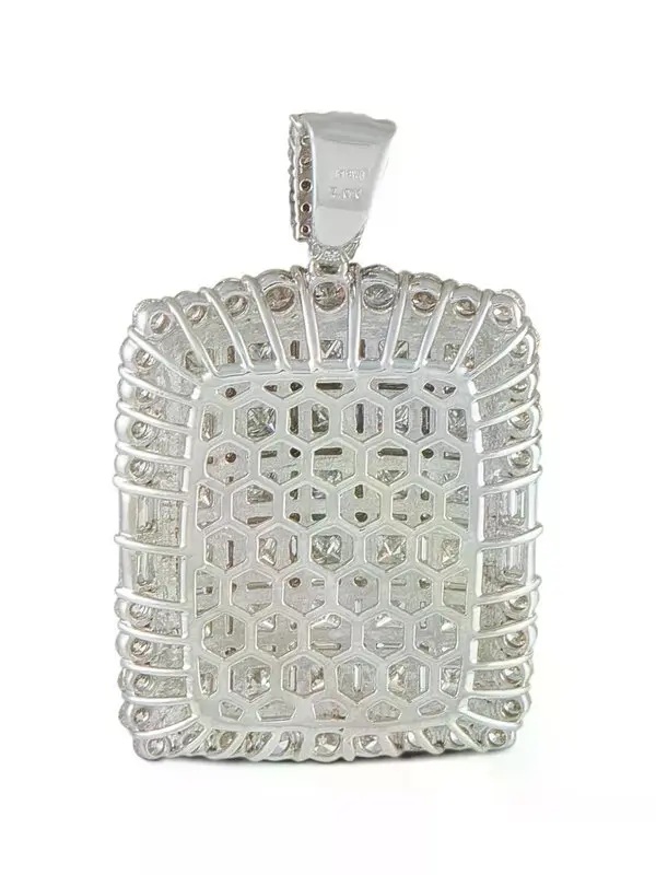 LB EXCLUSIVE Diamond Plaque Pendant