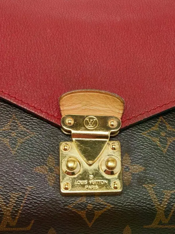 LOUIS VUITTON 2016 Pallas Monogram Cross Body Bag - Brown