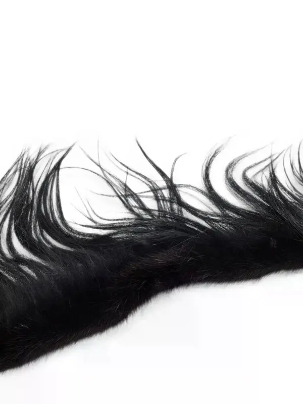 FERRAGAMO Goat Fur Shoulder Strap