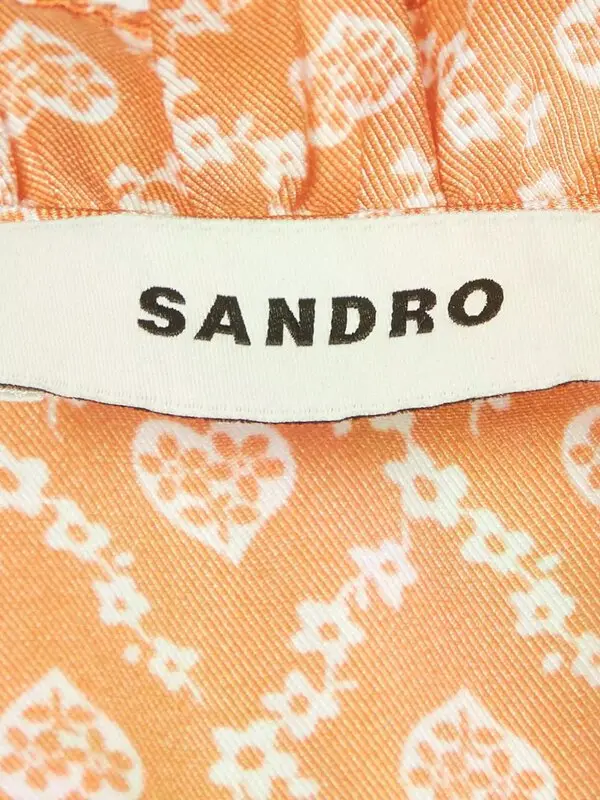Sandro Suzen Ruffled Mini Dress
