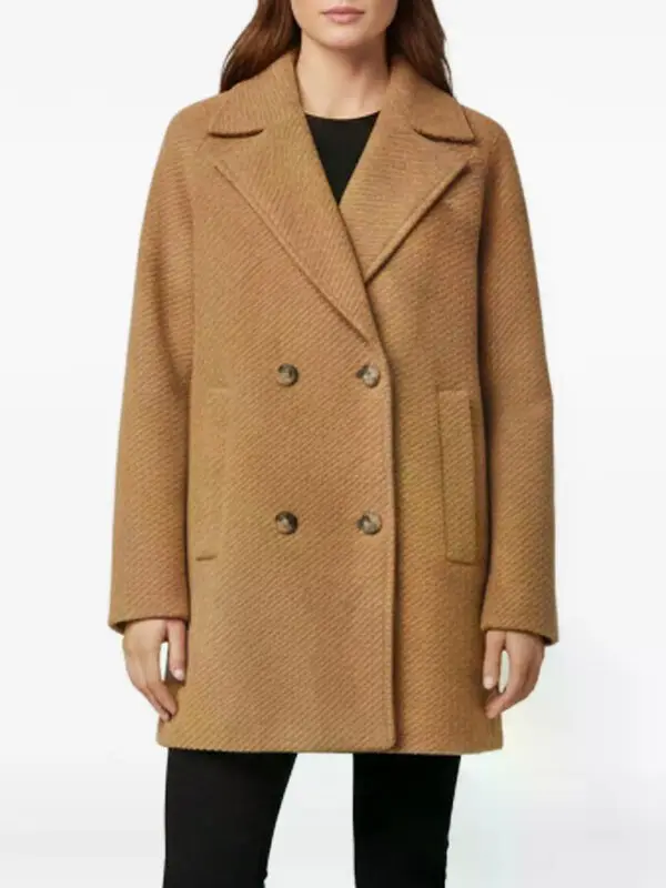 Max Mara Double-breasted Coat - Brown