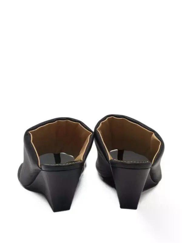 Proenza Schouler Leather Wedge Sandals