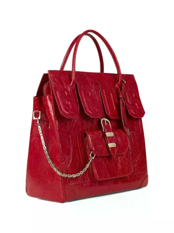Gcds Big Bag Crocodile-effect Tote Bag