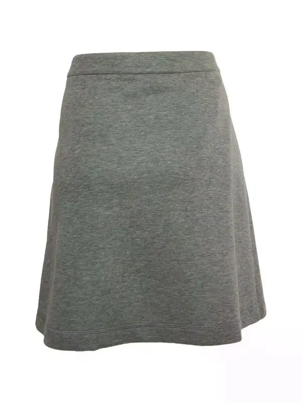 Moschino Tweed-detail Mini Skirt - Grey