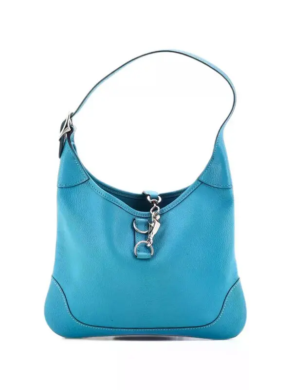 Hermès Trim Bag Chevre De Coromandel 23 Shoulder Bag - Blue
