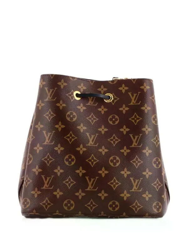 LOUIS VUITTON Neonoe Handbag Monogram Canvas With Leather Mm Bucket Bag