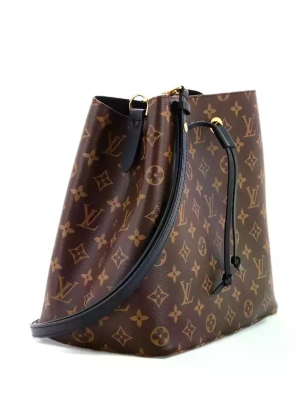 LOUIS VUITTON Neonoe Handbag Monogram Canvas With Leather Mm Bucket Bag