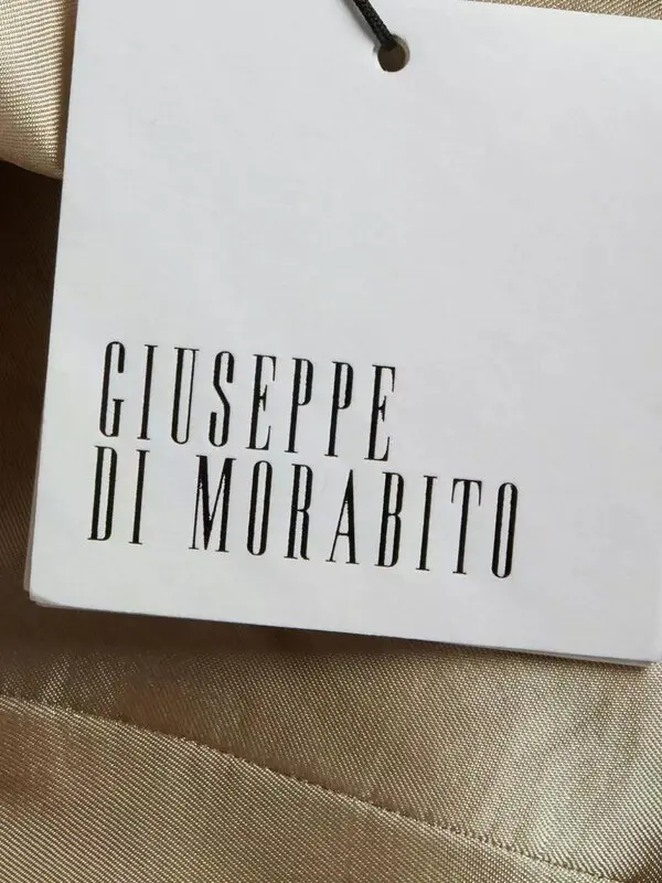 Giuseppe Di Morabito Strapless Teddy-fleece Mini Dress
