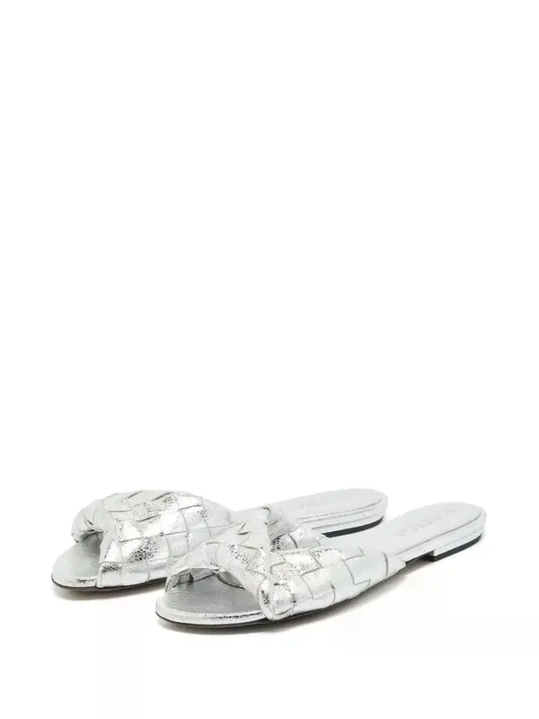 Bottega Veneta Blink Intrecciato Slide Sandals