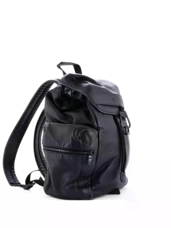 LOUIS VUITTON Discovery Monogram Shadow Leather Backpack - Black