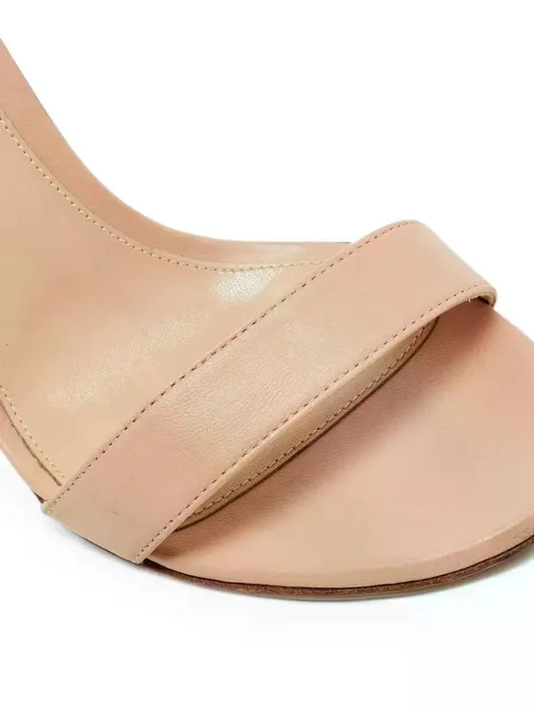 GIANVITO ROSSI Portofino Leather Ankle-strap Sandals