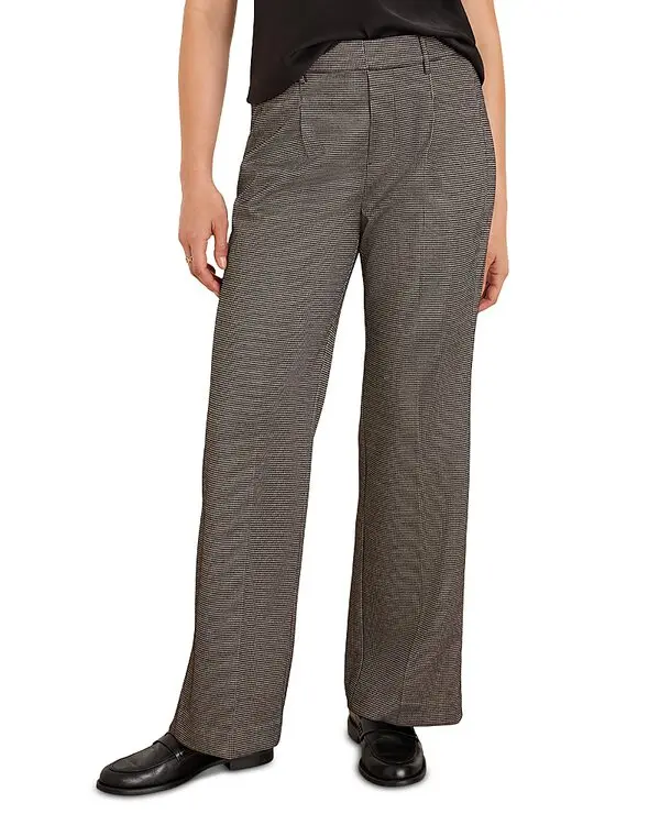 NIC+ZOE Tremont Wide Leg Tweed Trousers