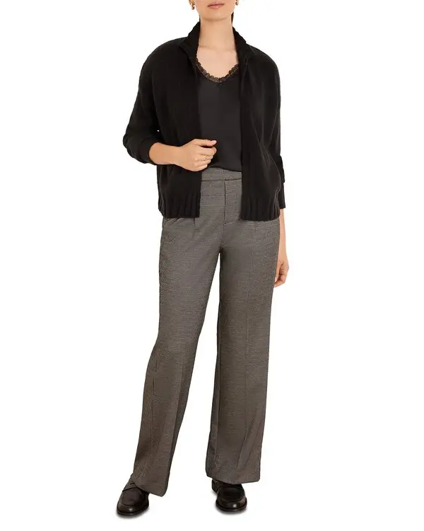 NIC+ZOE Tremont Wide Leg Tweed Trousers