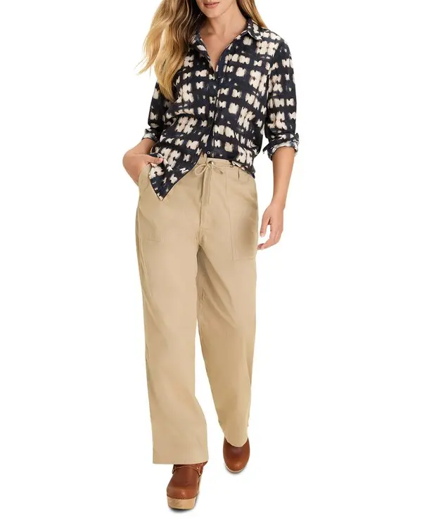 NIC+ZOE Shibori Cotton Shirt