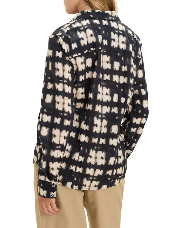 NIC+ZOE Shibori Cotton Shirt