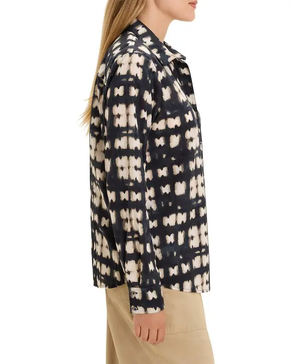 NIC+ZOE Shibori Cotton Shirt