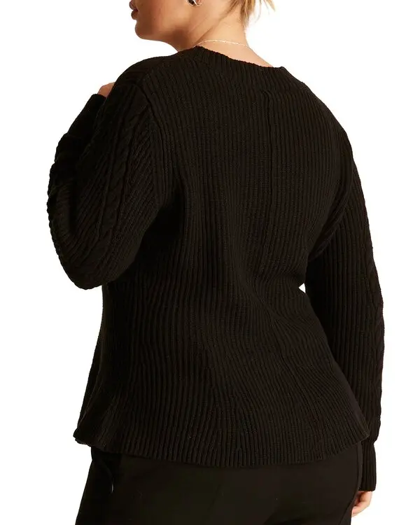 ESTELLE Callie Rib Knit Cardigan