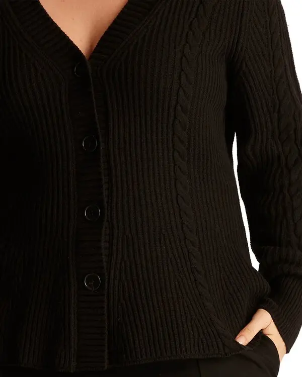 ESTELLE Callie Rib Knit Cardigan